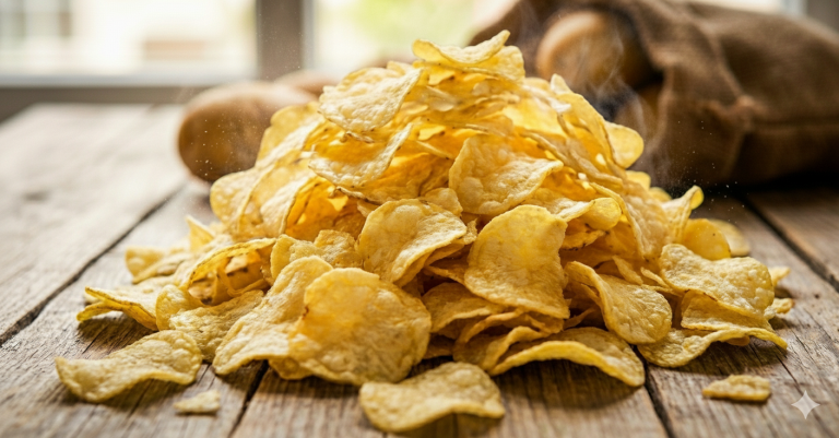 Yellow Potato Flakes | Dehydrated & Natural - Fanidhar